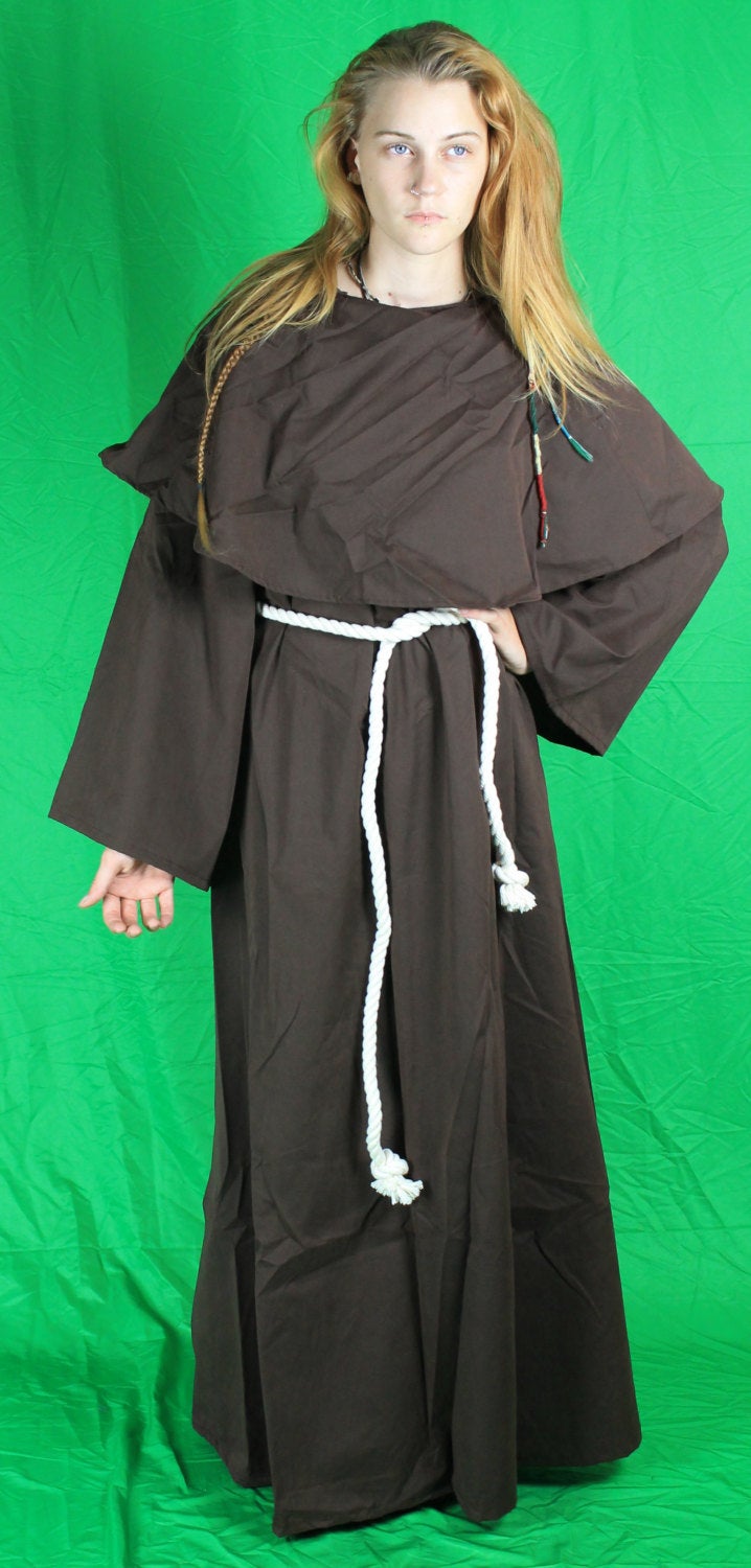 Monk Robe with Cowl - In stock, ready to ship. – Garb the World